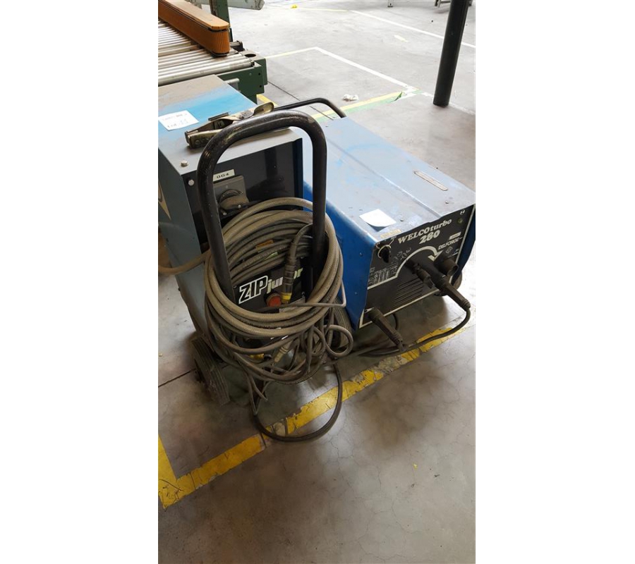 Poste à souder SAF Welco Turbo 280 + SAF Sip Junior | Faillites.info