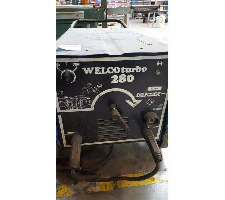 Poste à souder SAF Welco Turbo 280 + SAF Sip Junior | Faillites.info